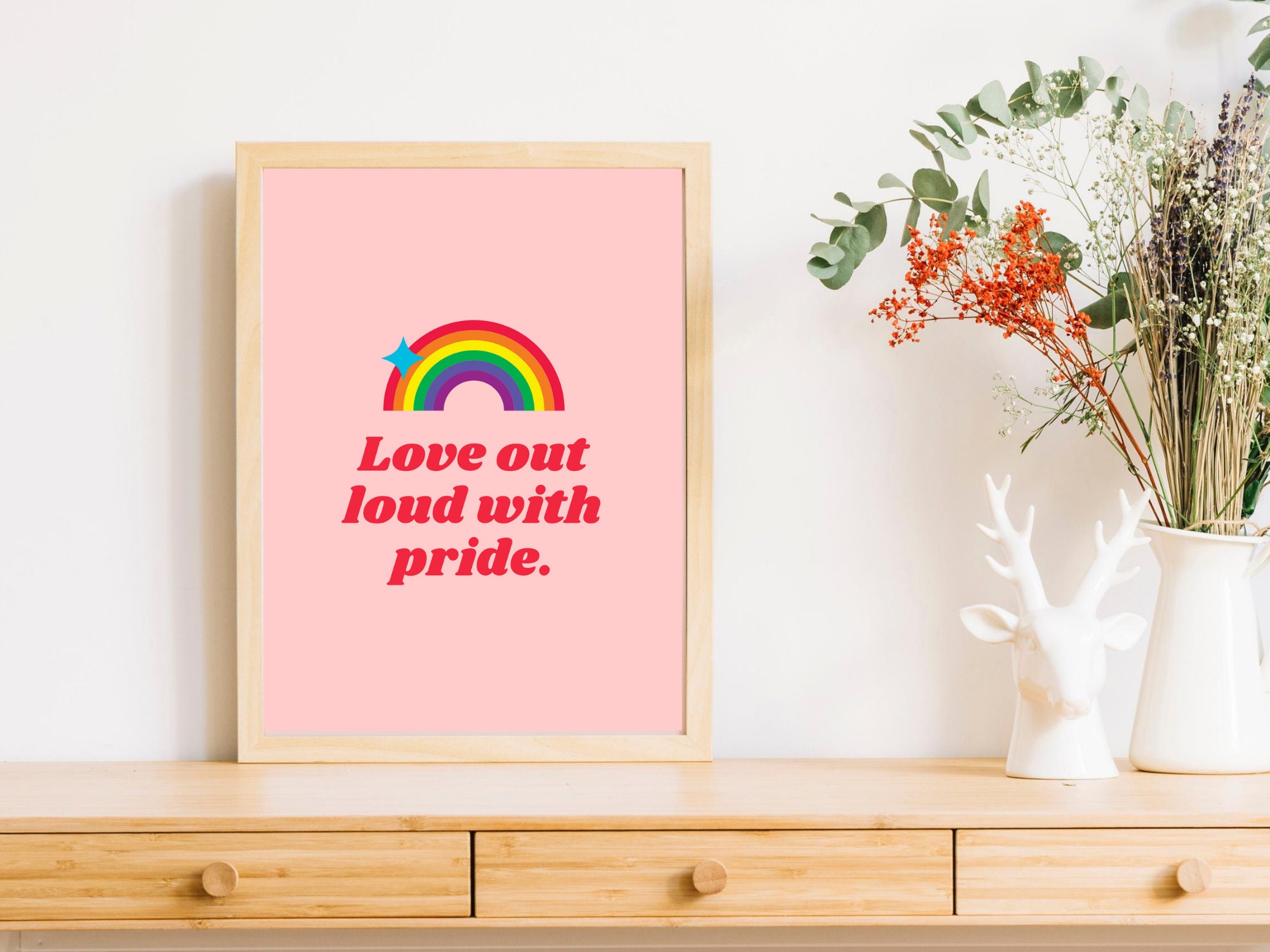 LGBT Print lgbtq print lgbt art lgbt poster queer print | Etsy