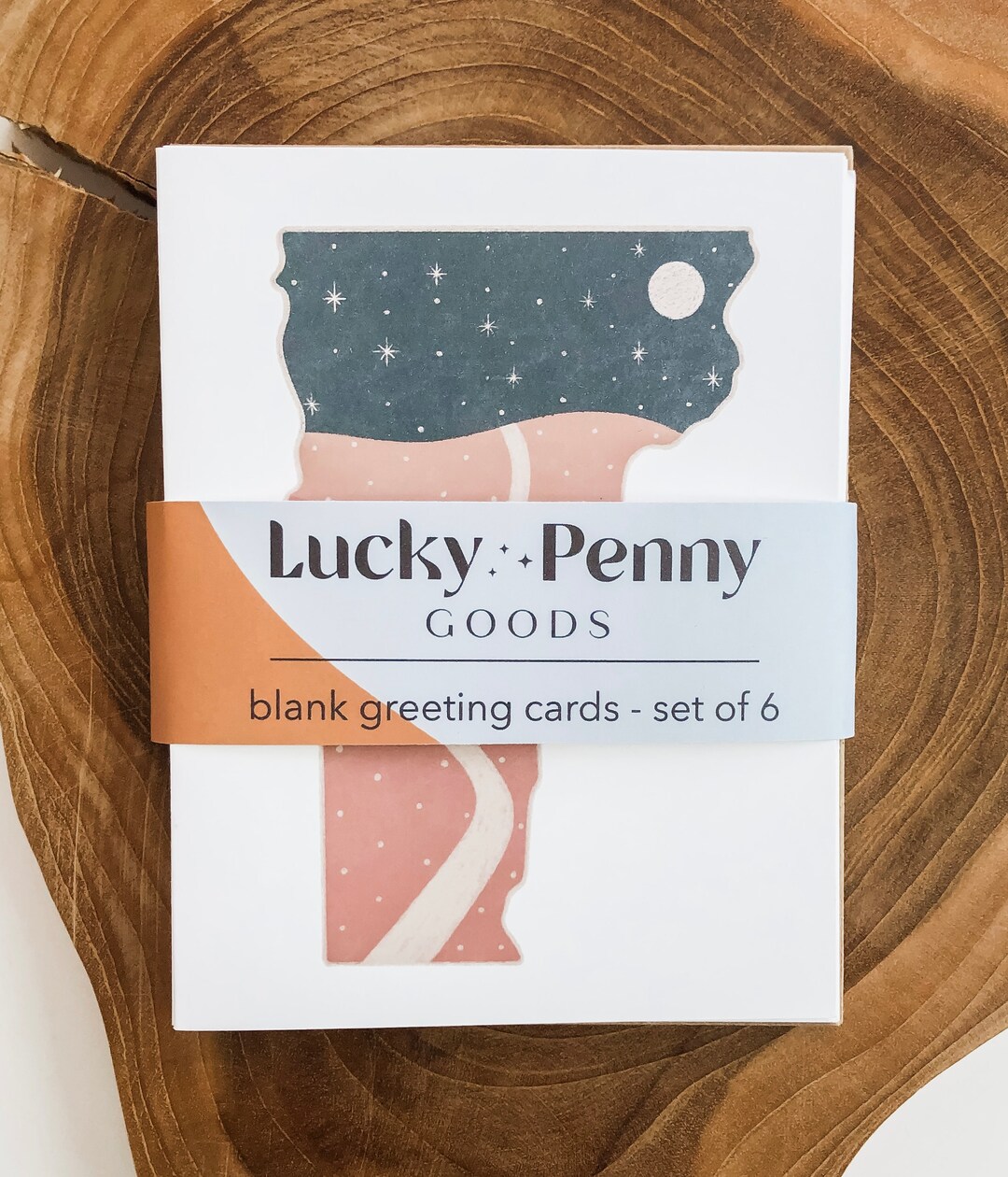 Vermont Greeting Cards Set of 6 - Etsy