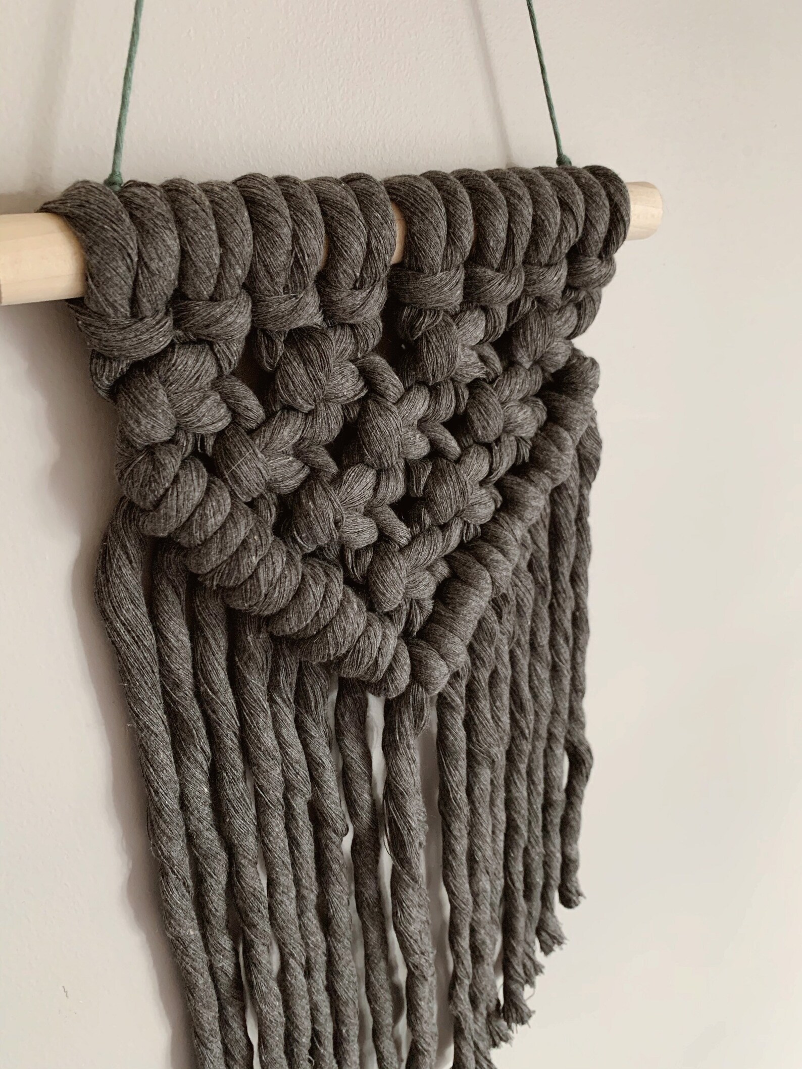 Winter Solstice Handmade Macramé Wall Hanging - Etsy