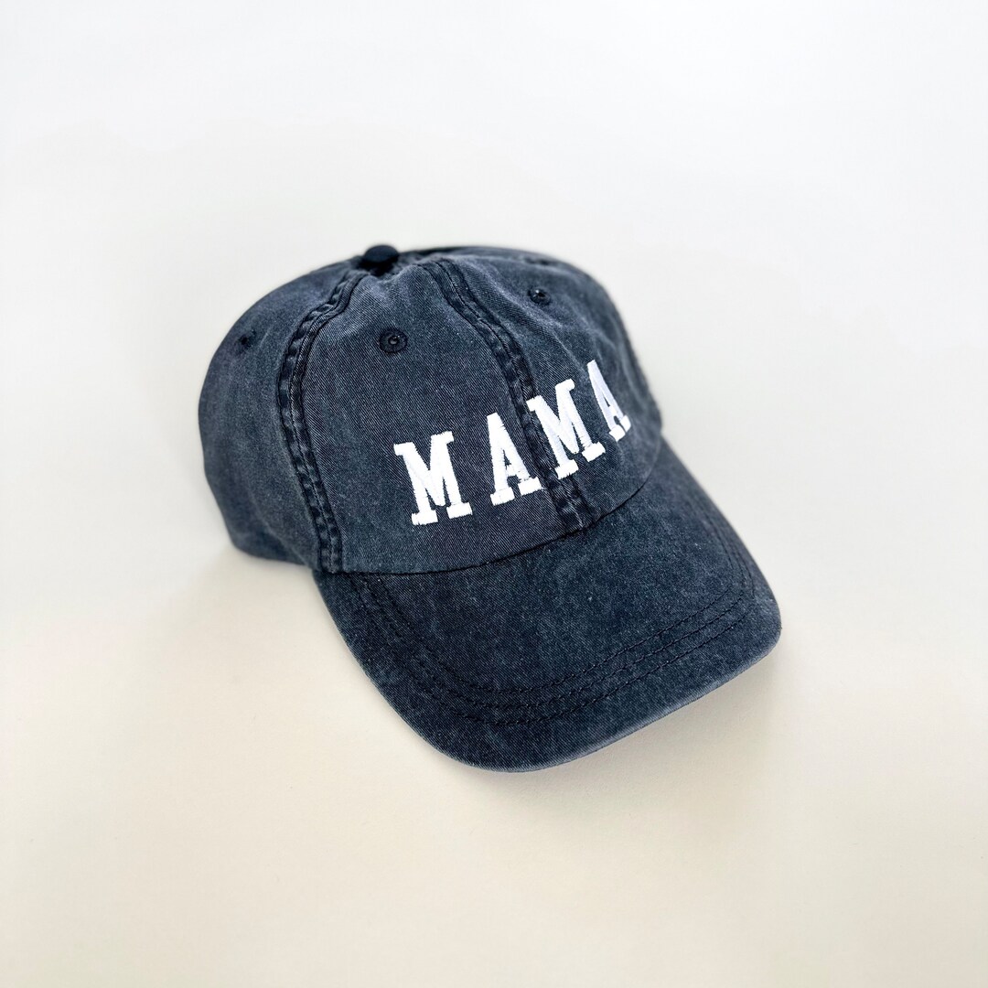 Mama Block Embroidered Baseball Cap | Mama Hat | Embroidered Mama Hat ...