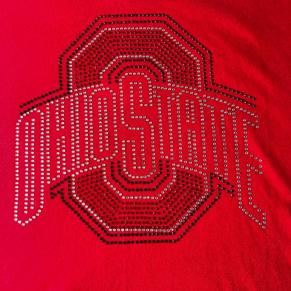Ohio State Buckeyes Rhinestone - Etsy