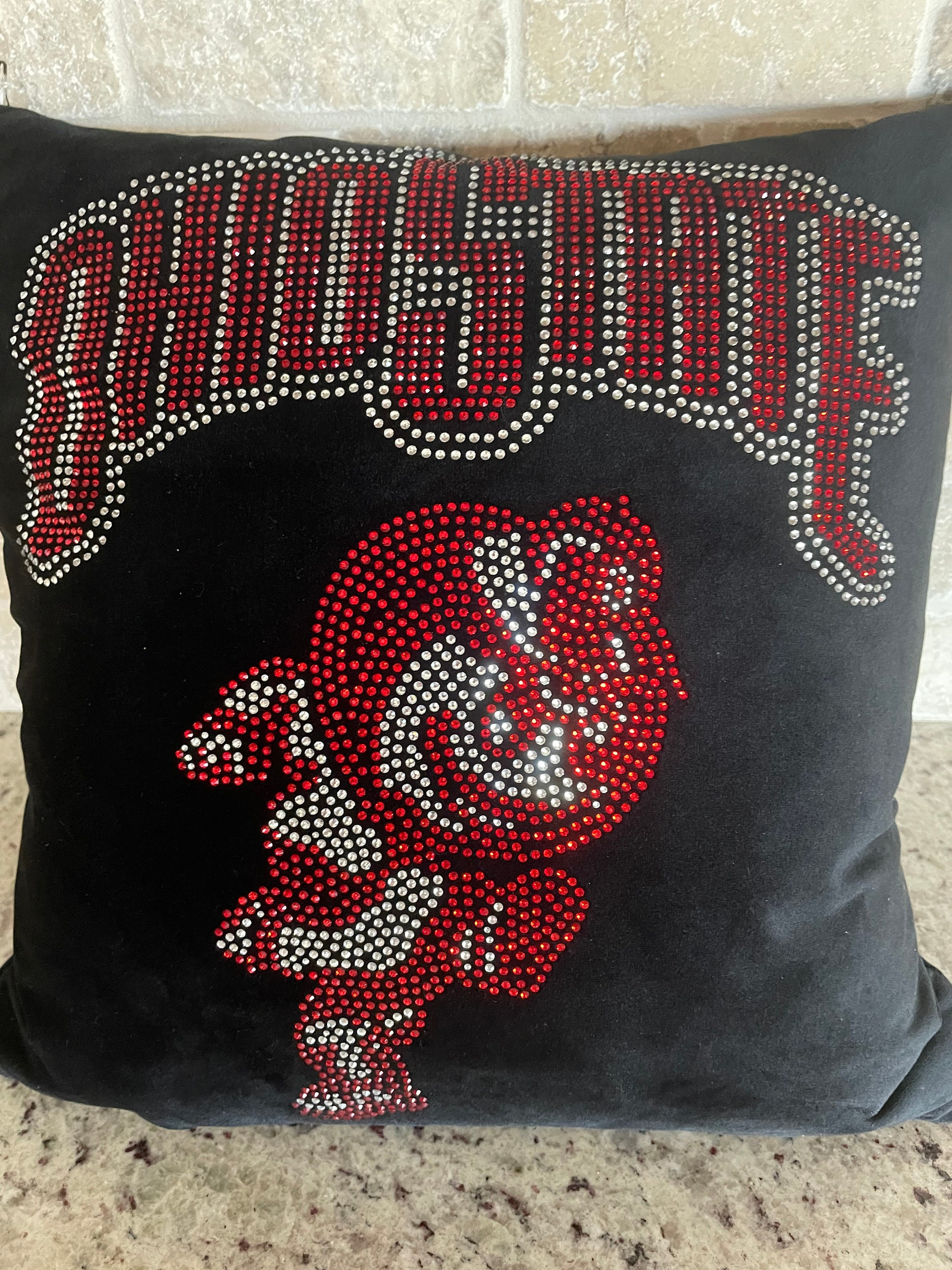 Ohio State Rhinestone Pillow Cover - Etsy