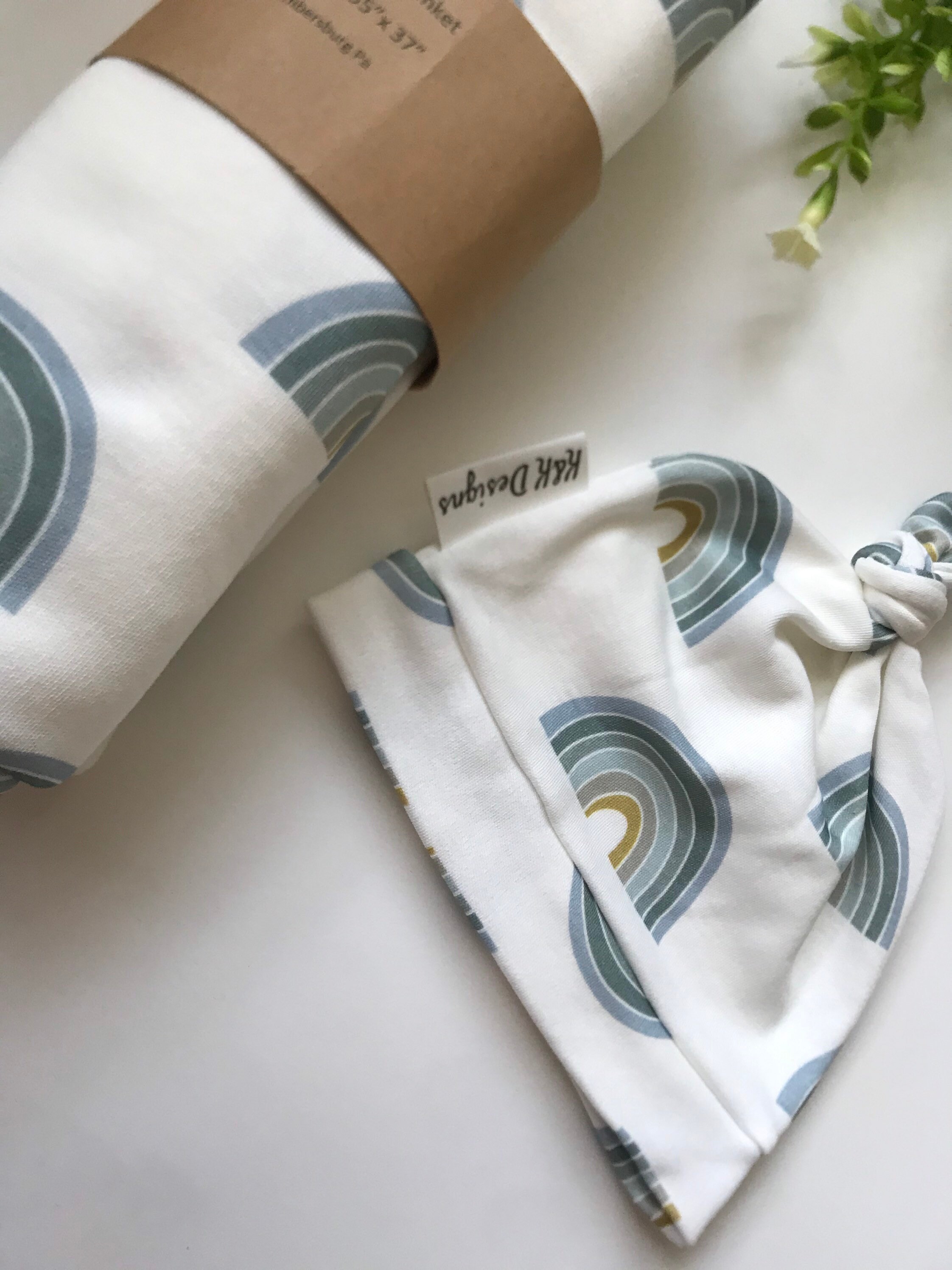 Organic Rainbow Swaddle - Etsy