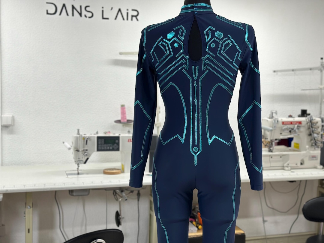 Nano Technology Robot Style Gymnastics Leotard for Aerialsilks ...