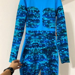 Mermaid Cotton Costume Leotard Catsuit Jumpsuit Unitard - Etsy