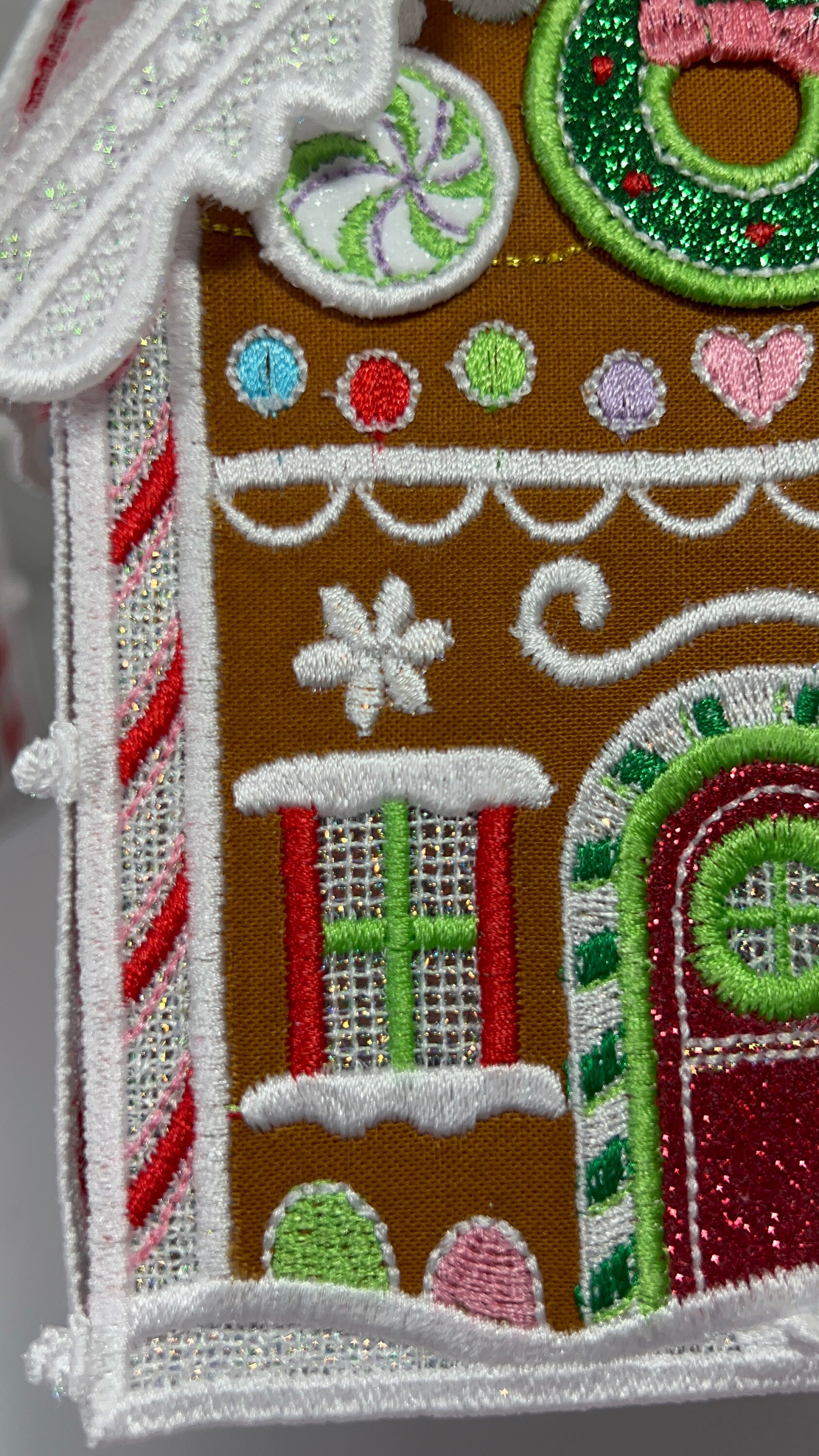 Special Edition 3D Freestanding Lace Gingerbread House, Candy Cottage ...