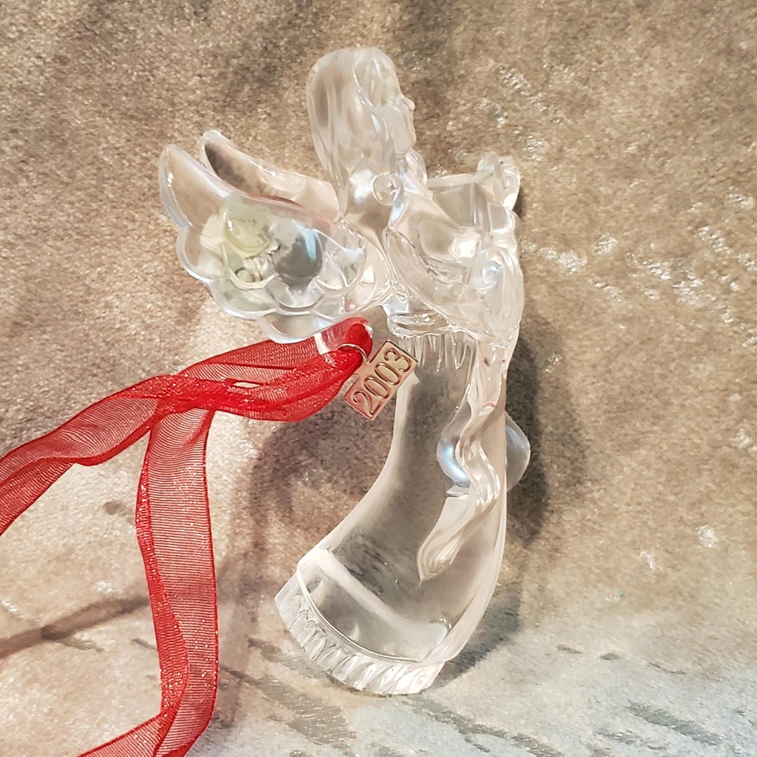 2003 Waterford Crystal Angel Ornament, Second Edition - Etsy