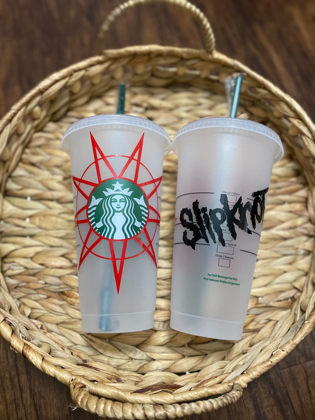 Slipknot Starbucks Cold Cup - Etsy