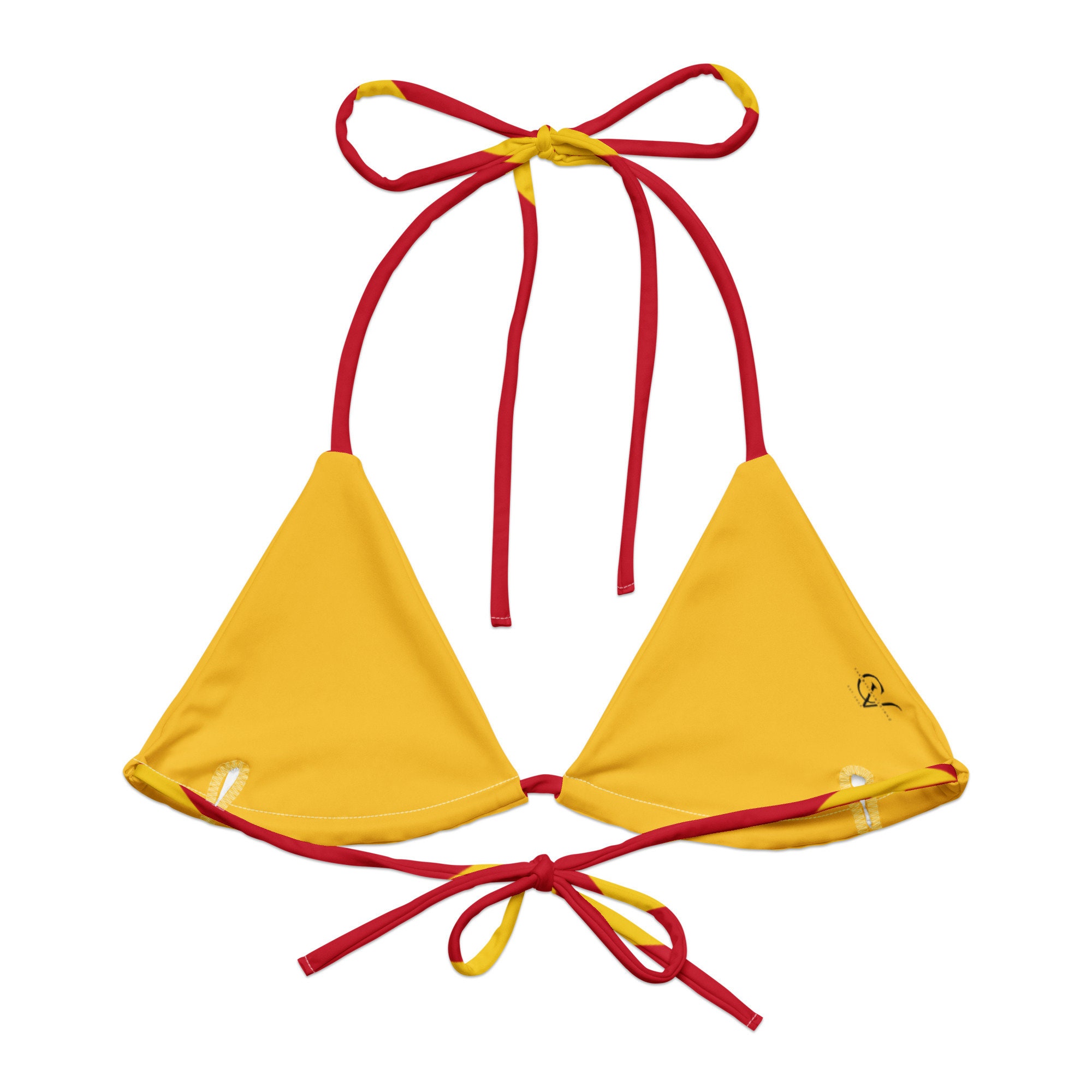 Grenada String Bikini Top, Coat of Arms, Flag, Summer, Swimwear ...