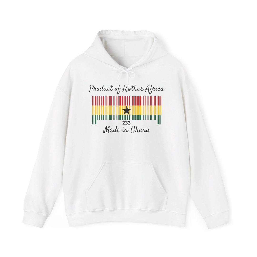 Made in Ghana, Ghana Flag Hoodie, Ghana Unisex, Island Flag, Barcode ...