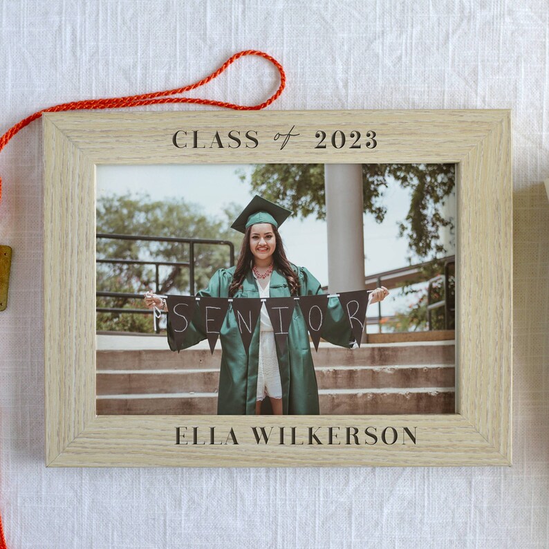 Custom Graduation Picture Frame Senior College Graduation Gift - Etsy