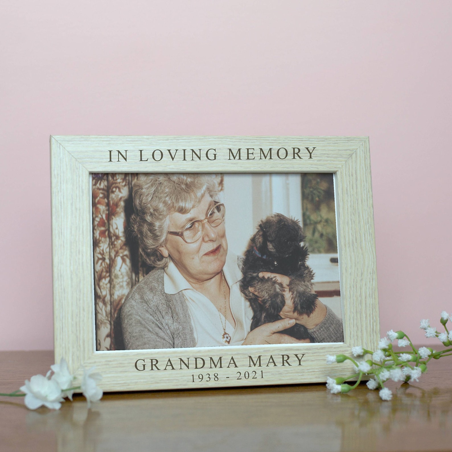 Sympathy Gift Photo Frame Personalized Memorial Gift for Loss of Loved ...