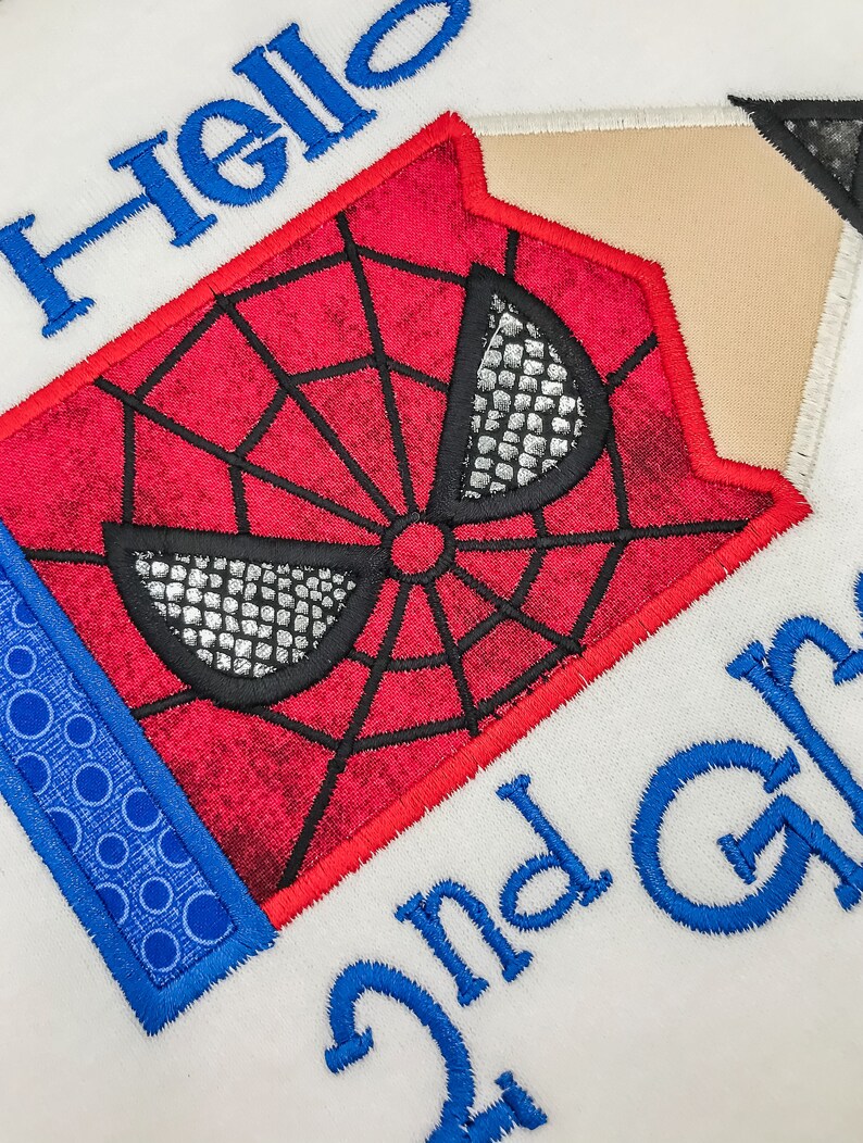 Back to School Superhero Pencil Shirt 1st Day of School - Etsy
