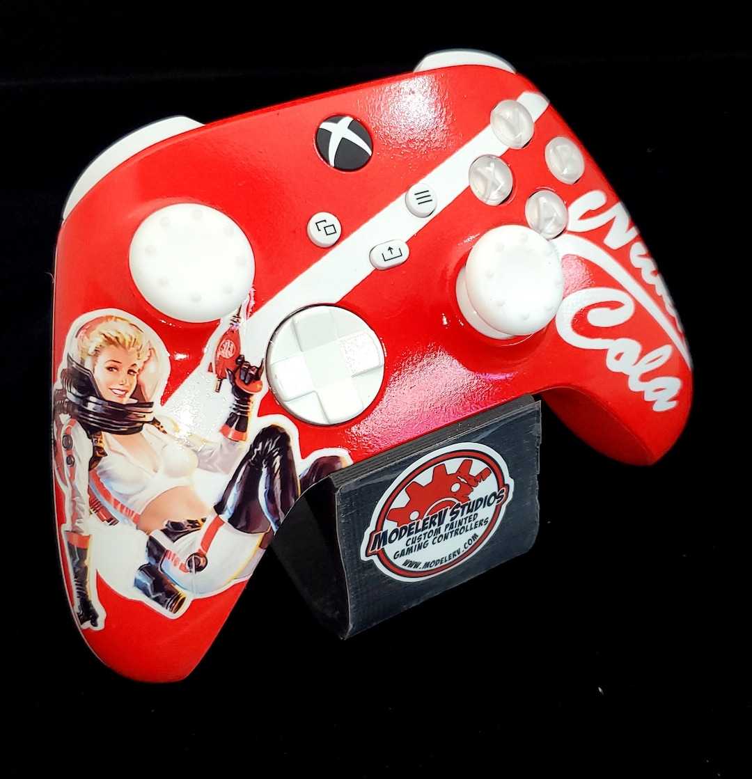 Fallout Inspired Nuka-cola Theme Handcrafted Xbox Controller - Etsy