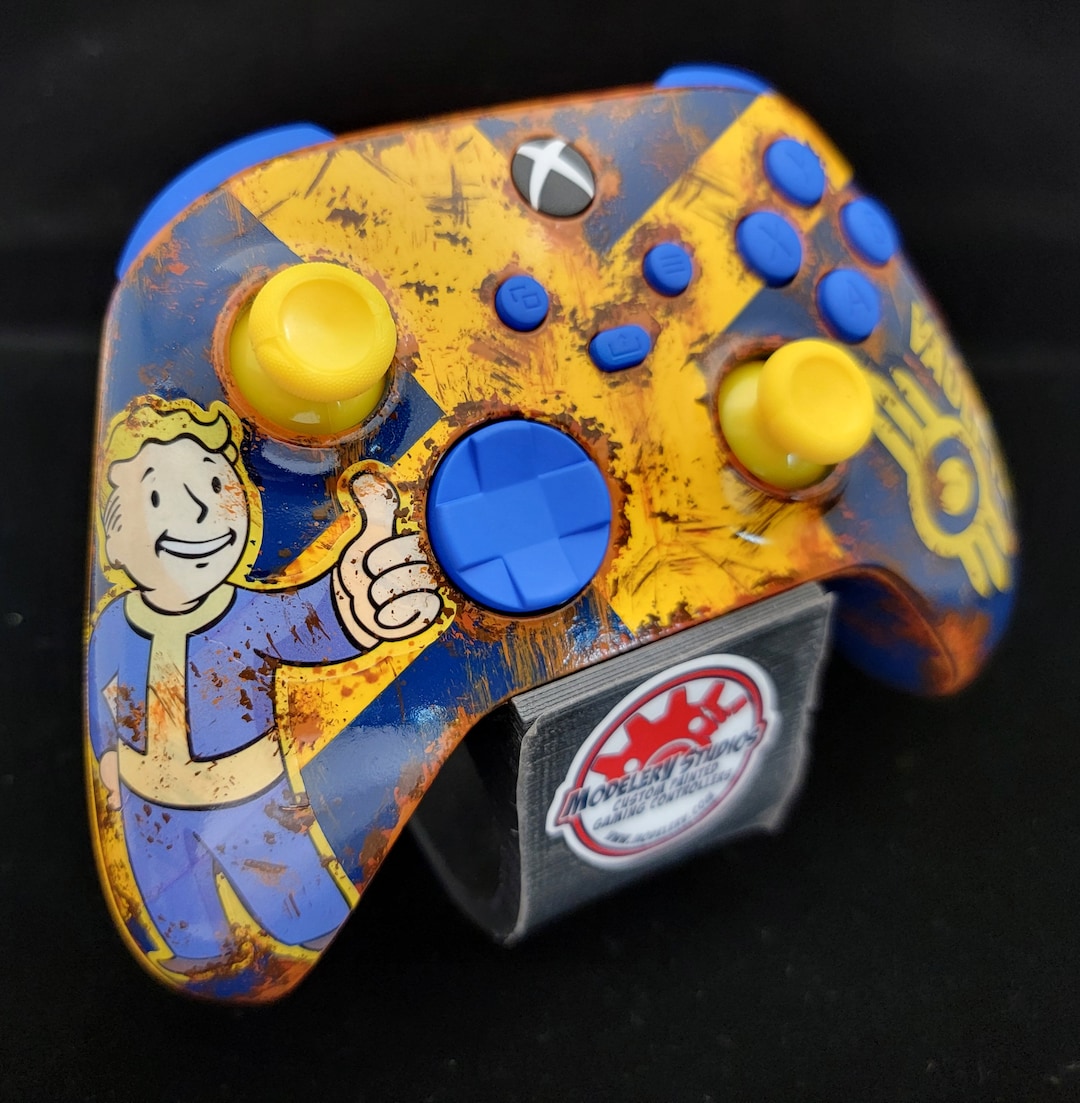 Mando artesanal de Xbox inspirado en Fallout - Etsy España