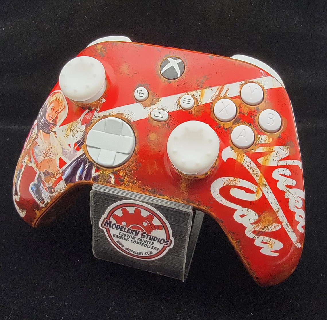 Fallout Inspired Nuka-cola Theme Handcrafted Xbox Controller | Etsy