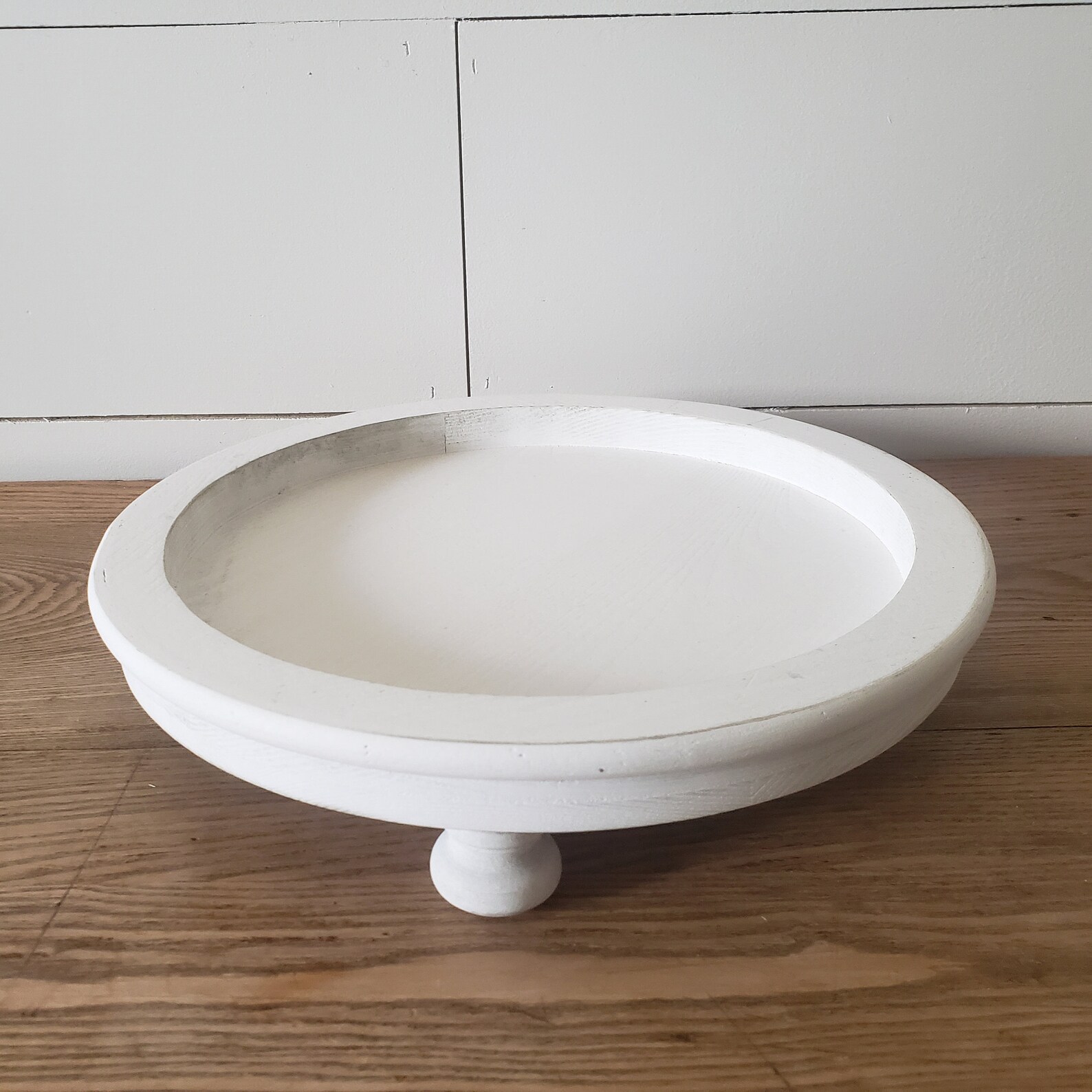 Round Farmhouse Tray Wood Centerpiece for Dine Table Coffee - Etsy