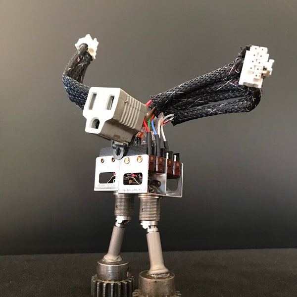Robot Assemblage - Etsy