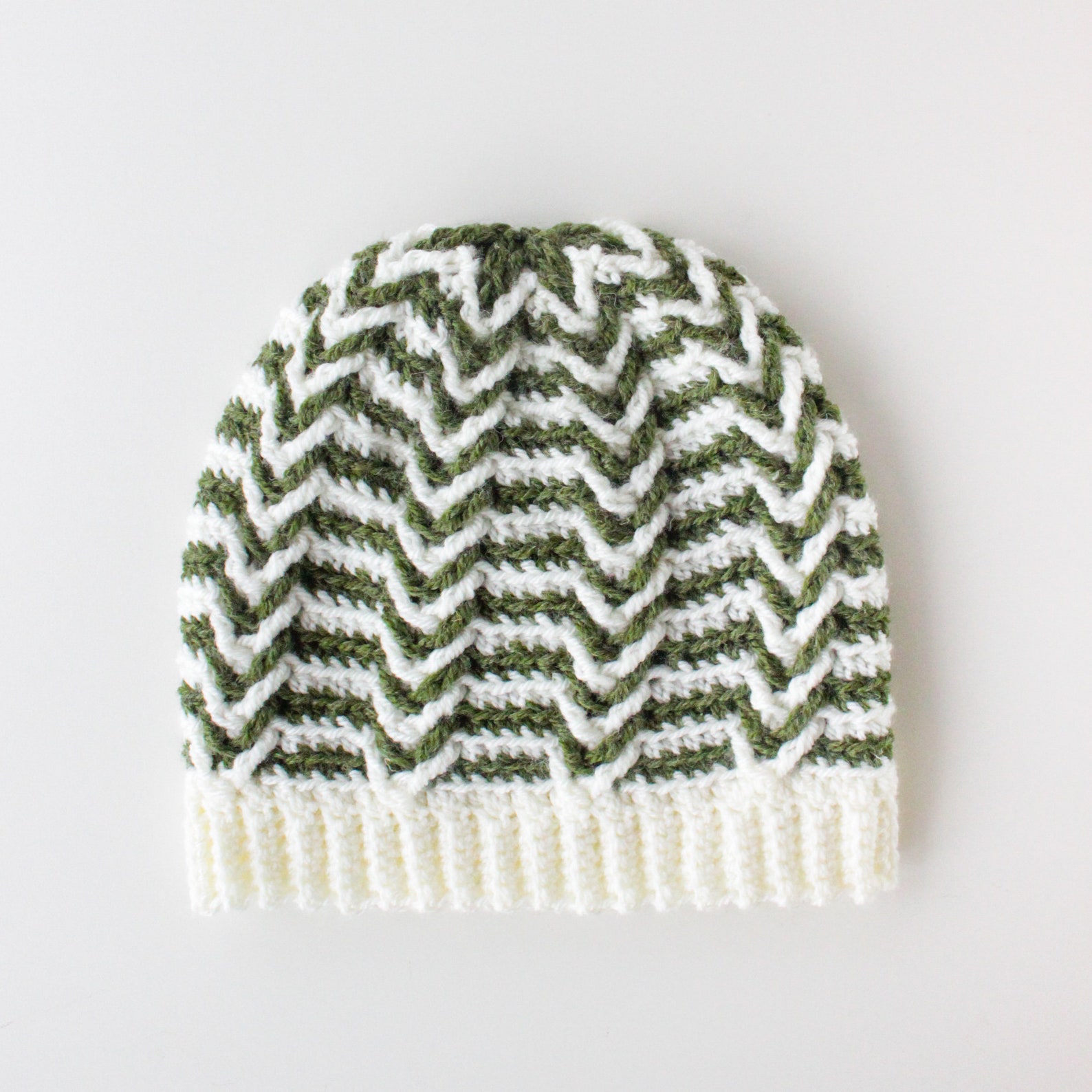 Striped CROCHET HAT PATTERN Crochet Beanie Baby Kids - Etsy