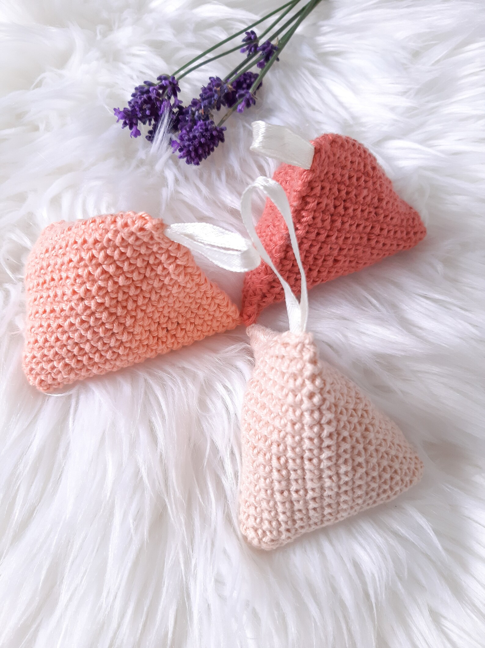 CROCHET PATTERN Pyramid Lavender Bag Gift Idea Housewarming | Etsy