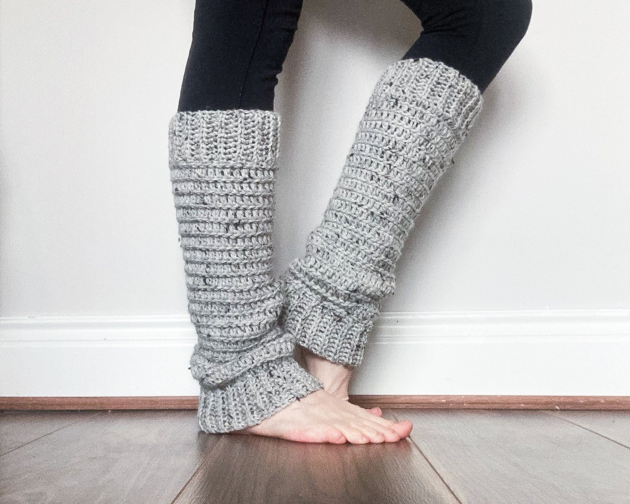 CROCHET LEG WARMERS, Crochet Pattern, Crochet Boot Cuffs, Ribbed, Easy ...