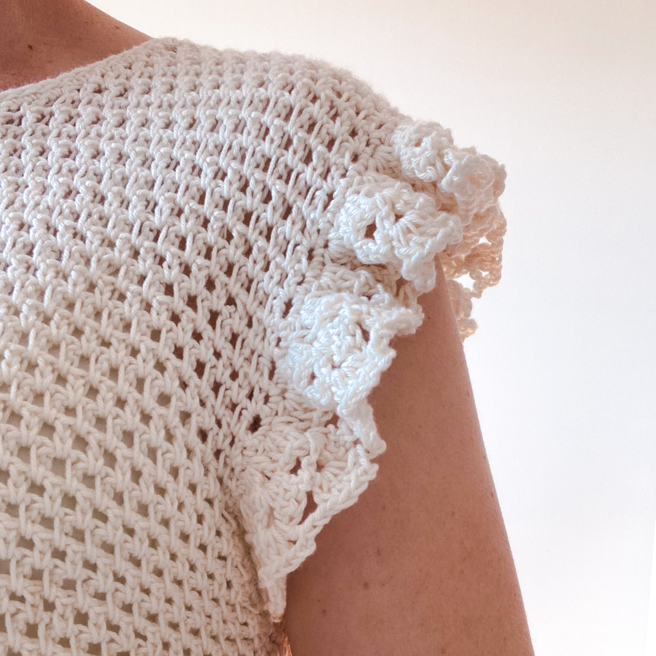 CROCHET TOP Pattern Summer Top Lightweight Top Crochet Tank - Etsy