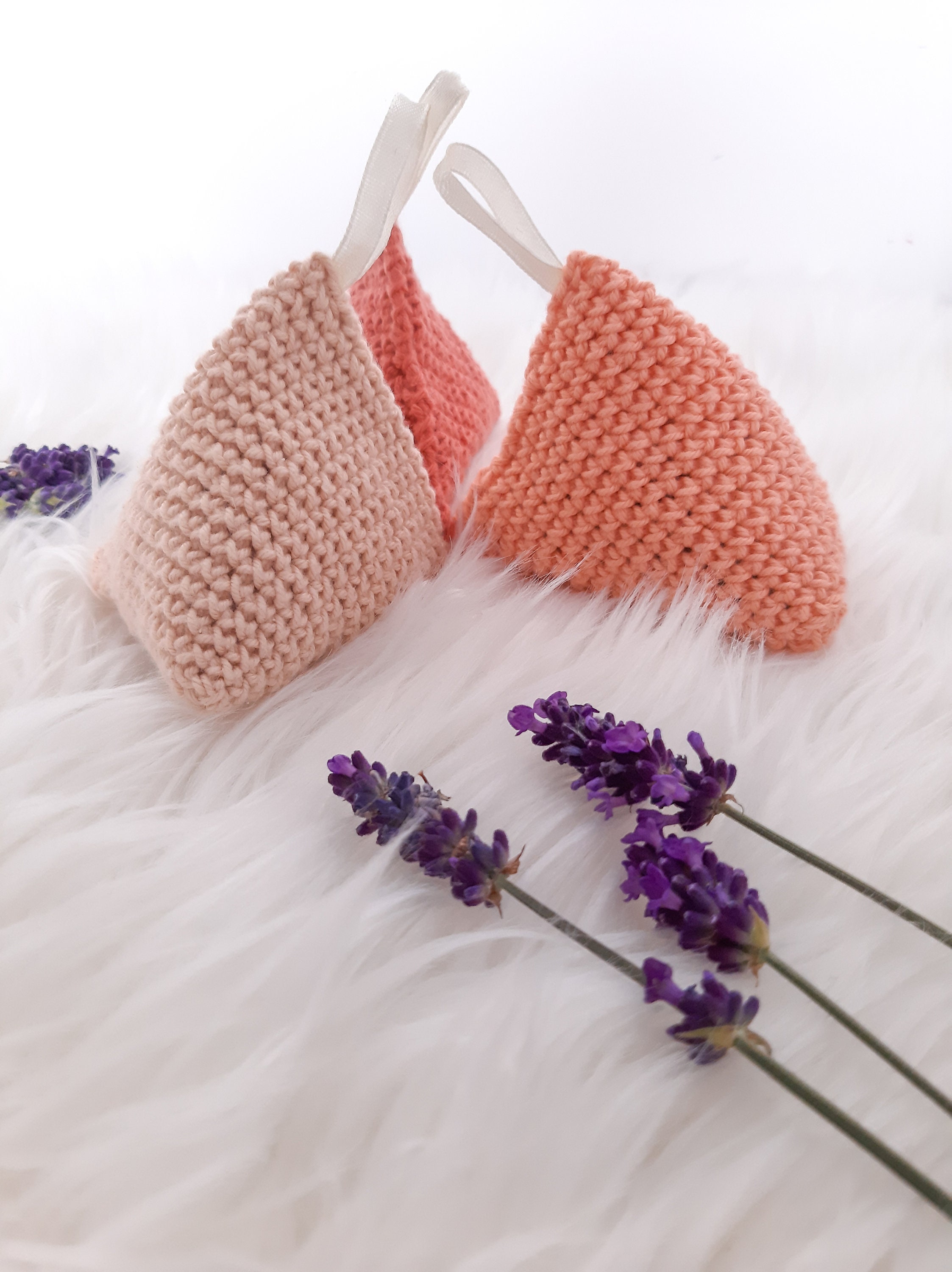 CROCHET PATTERN Pyramid Lavender Bag Gift Idea Housewarming - Etsy