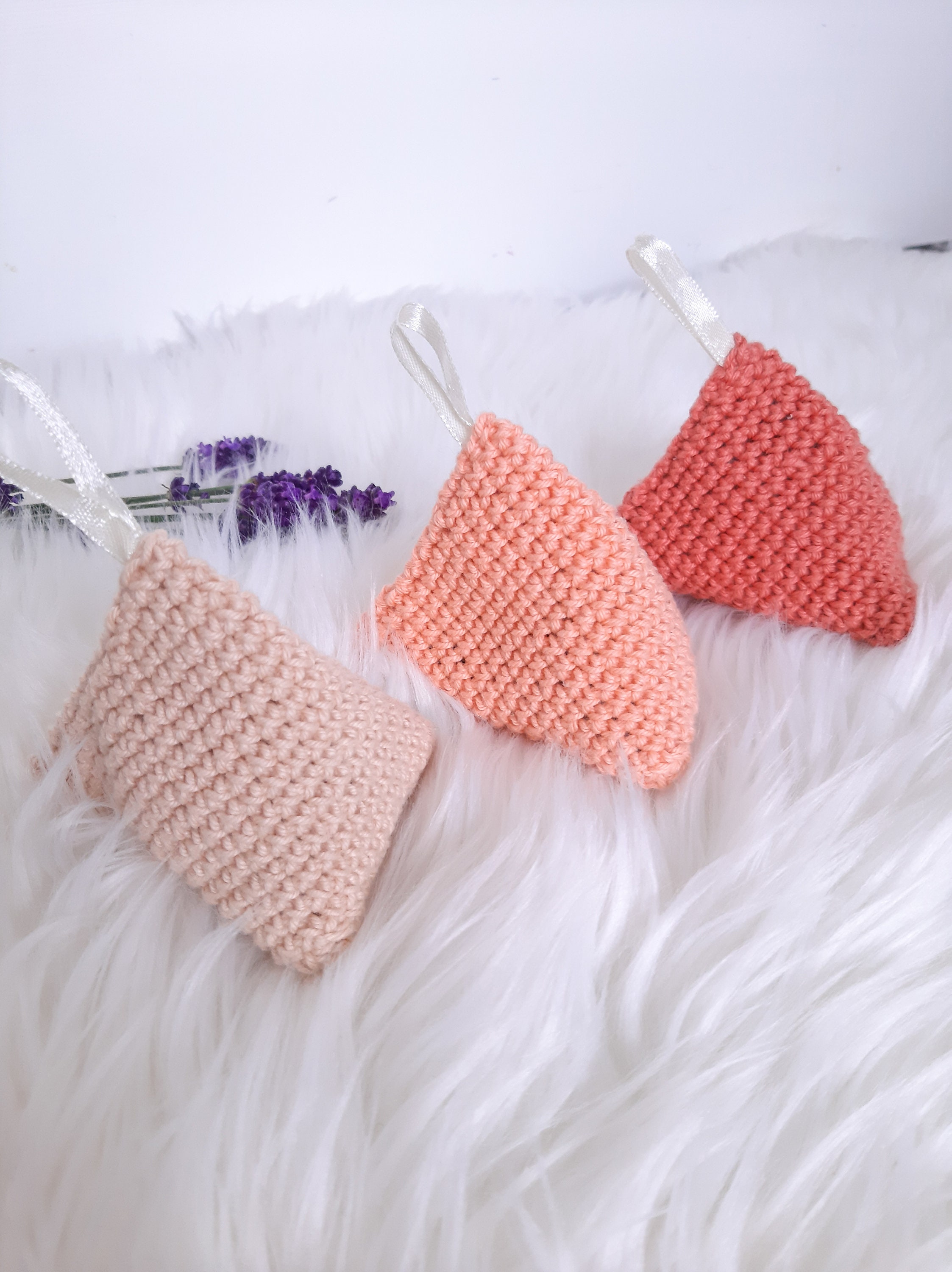 CROCHET PATTERN Pyramid Lavender Bag Gift Idea Housewarming - Etsy