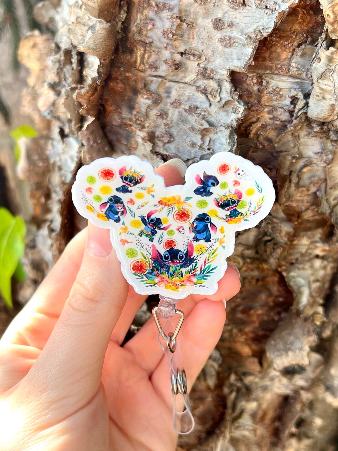 Stitch Badge Reel, Mini Badge Reel, Stitch Nurse Badge Reel, Nurse ...