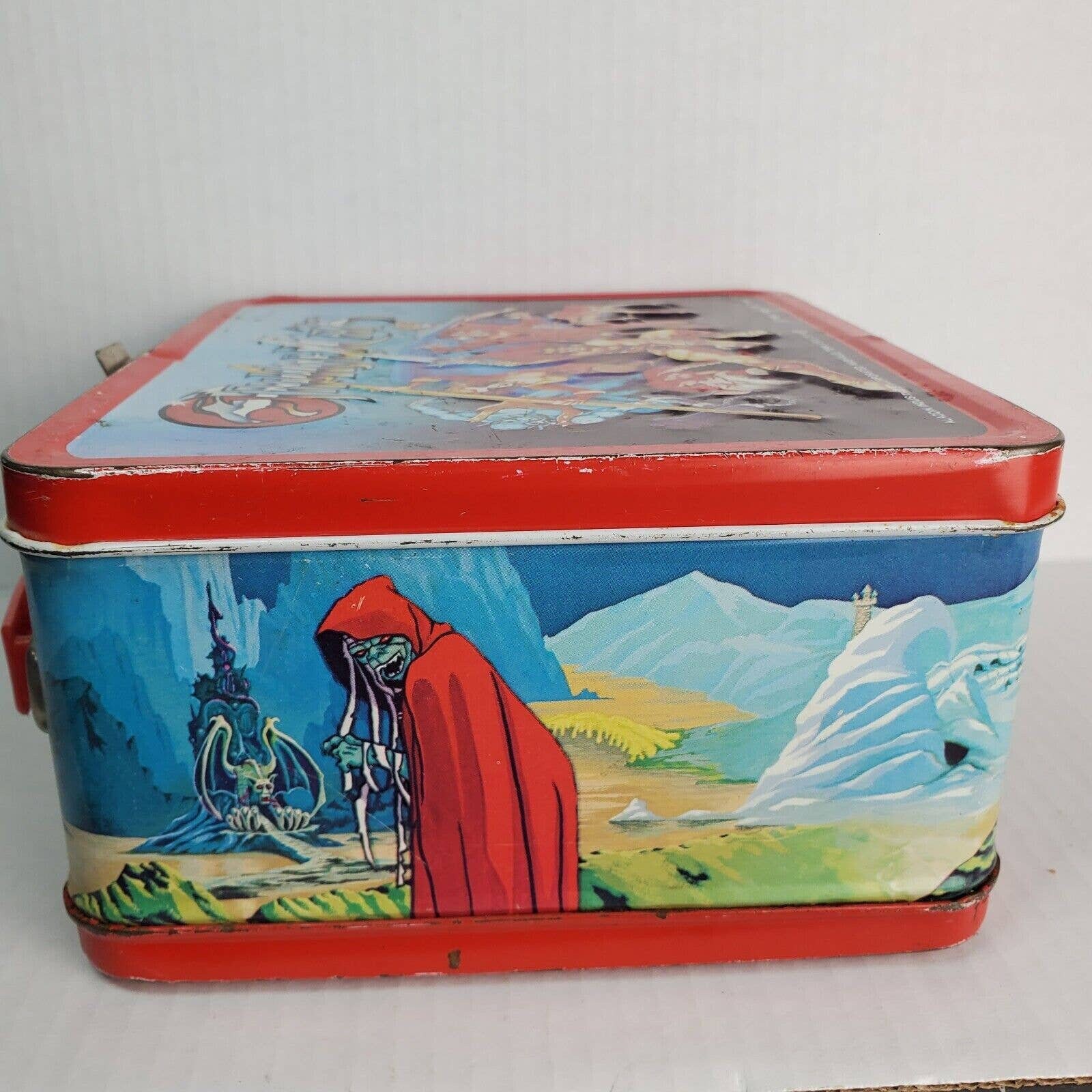 Thundercats Action Cartoon Superhero Vintage 80s Metal Lunchbox no ...