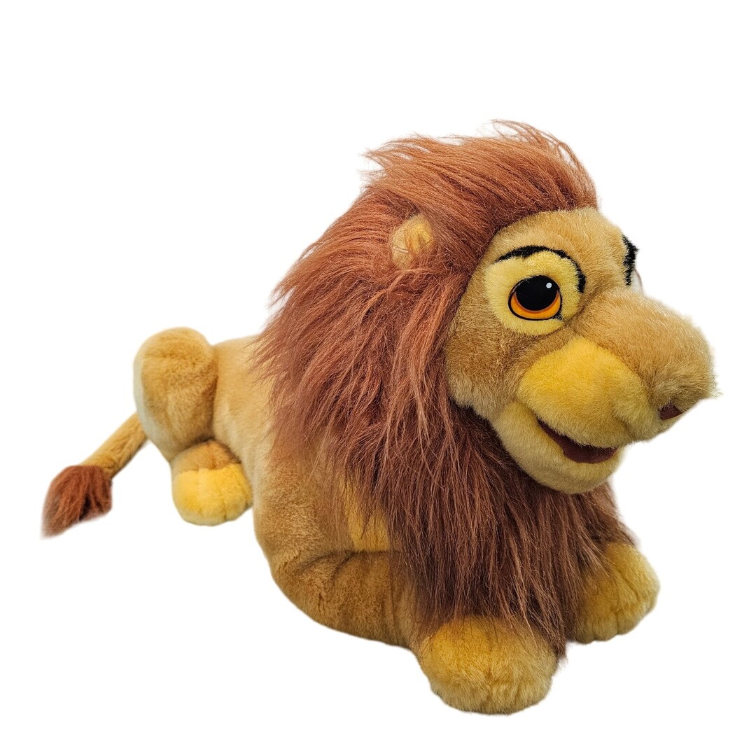 Disney the Lion King Simba Plush Hand Puppet Large Stuffed Animal 23 ...