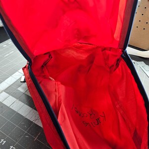 Vintage Smurfs Backpack 1980 Red Soccer Reflector Collectible Retro ...