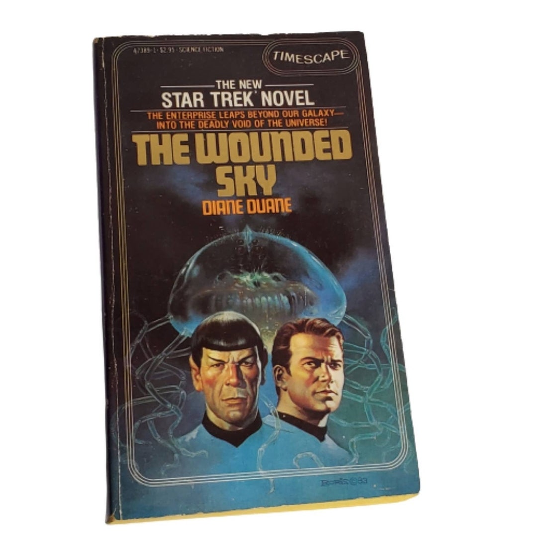 Vintage 80s Star Trek Novel Diane Duane the Wounded Sky Sci-fi ...