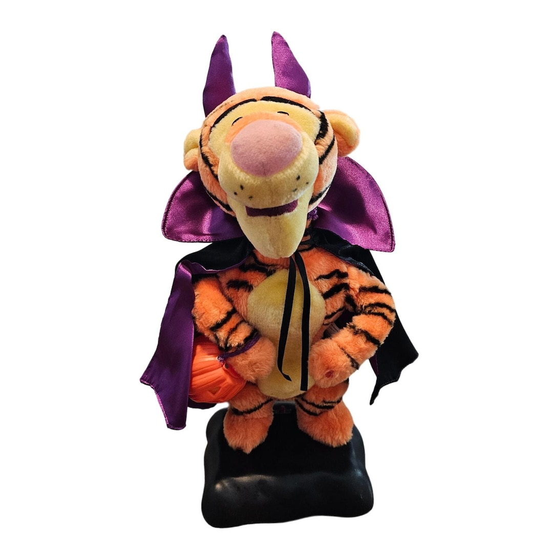 Telco Disney Tigger Halloween Decor 18" Vintage 90s Vampire Costume ...