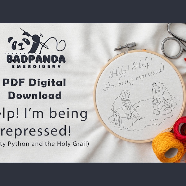 Monty Python Cross Stitch - Etsy