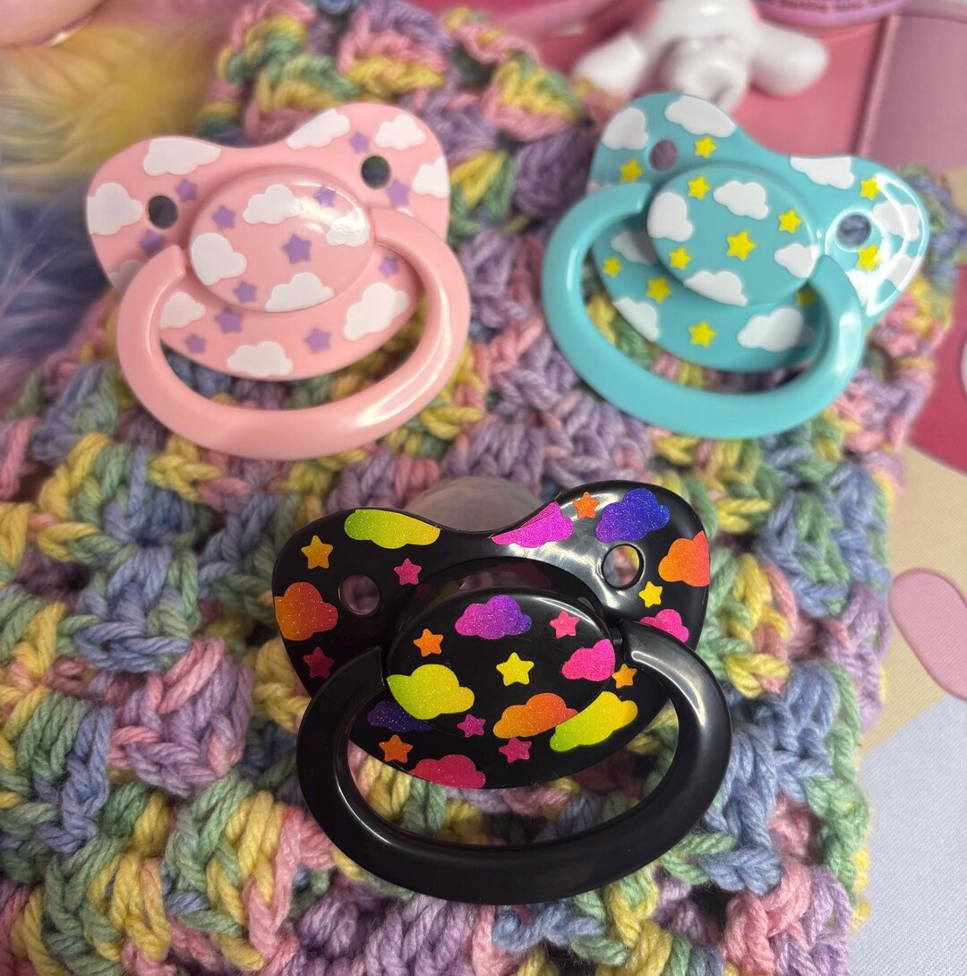 Bedtime Adult Pacifier - Etsy