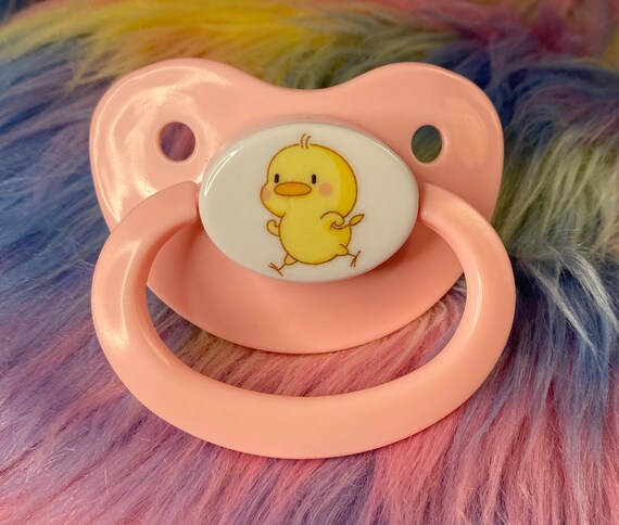 Mighty Duckie Adult Pacifier - Etsy