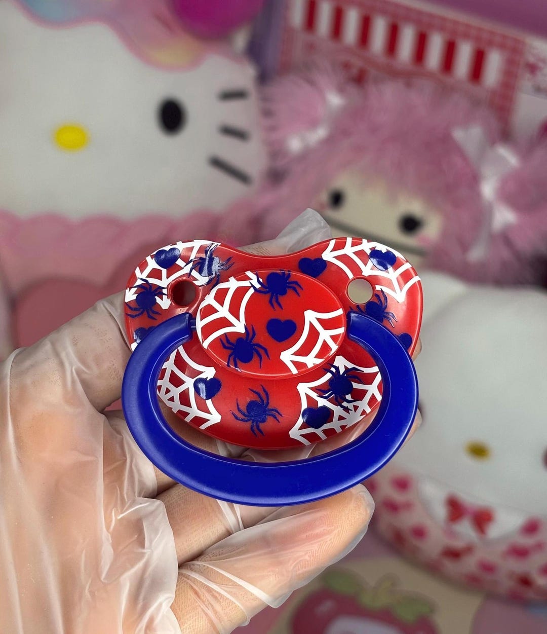 Spider Webs Adult Pacifier - Etsy