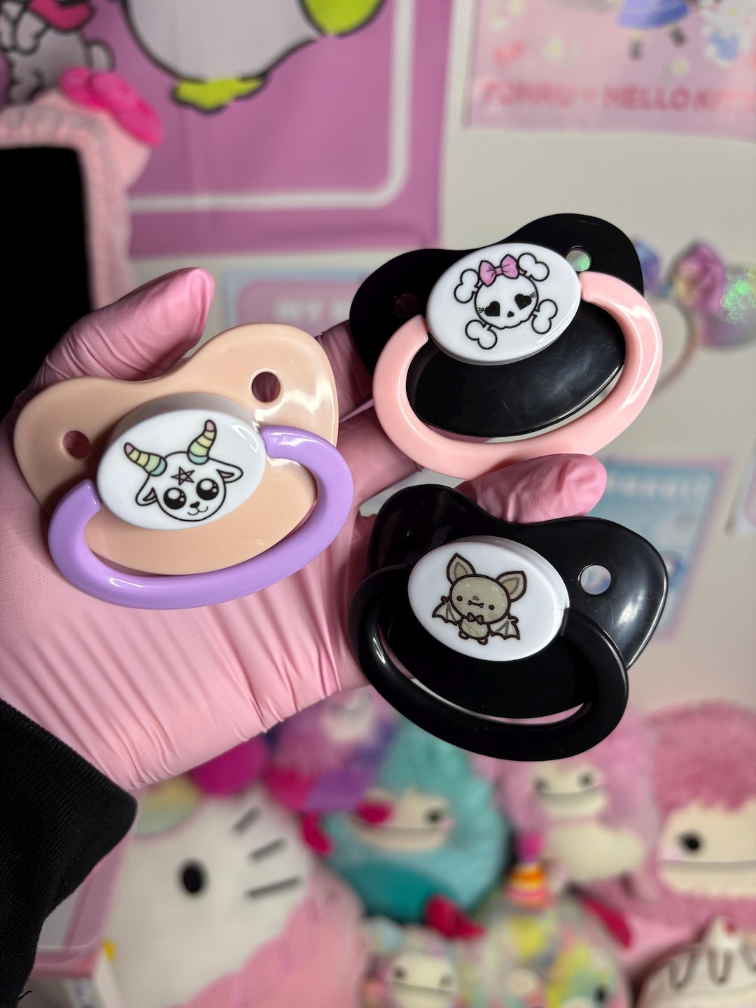 Goth Cuties Adult Pacifier - Etsy