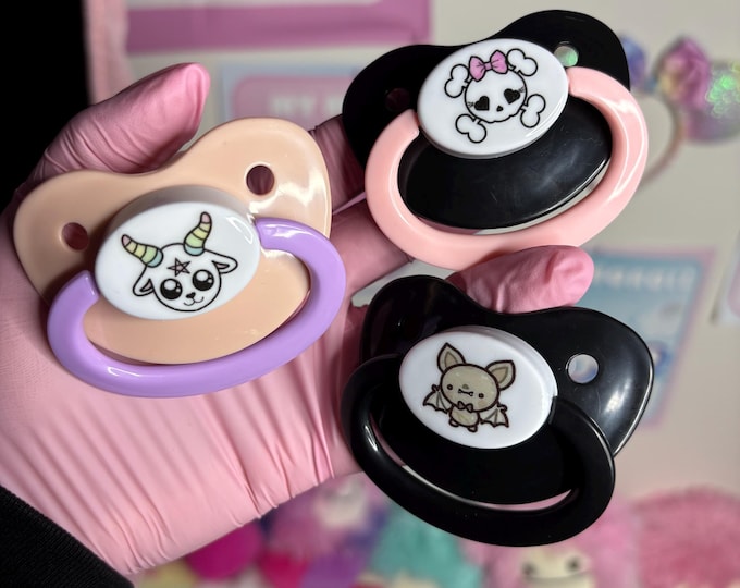 Goth Cuties Adult Pacifier - Etsy