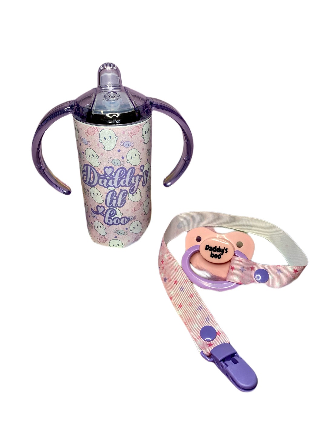 Adult Pacifier Adult Sippy Cup Adult Pacifier Clip Glitter 12 Oz Size ...