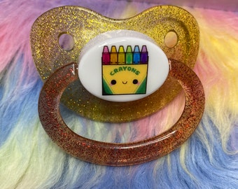 Kawaii Pink Unicorn Adult Pacifier | Etsy