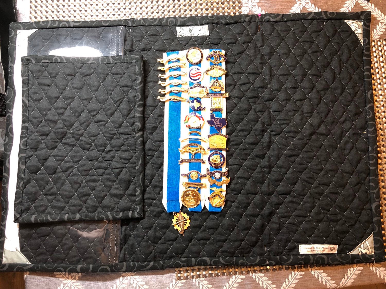 Handmade DAR Insignia Pin Case (custom/ Made to Order) - Etsy