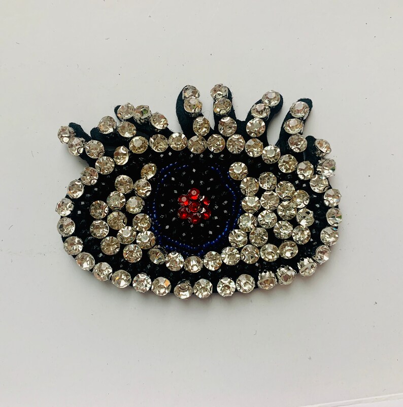 Rhinestone Eye Patch - Etsy