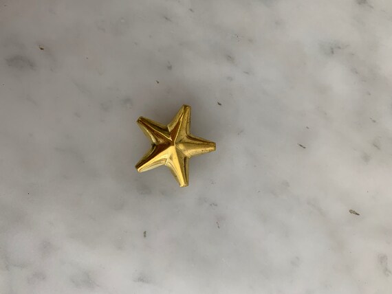 Gold Star Patch - Etsy