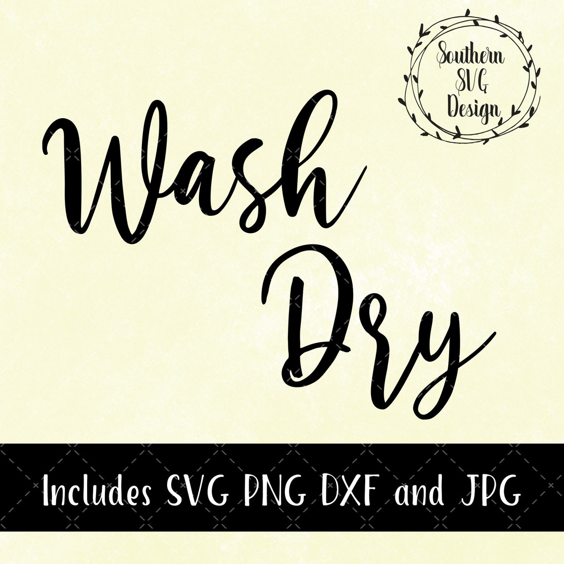 Wash & Dry Svg~svg File~laundry Room Svg~washer and Dryer Svg~farmhouse ...