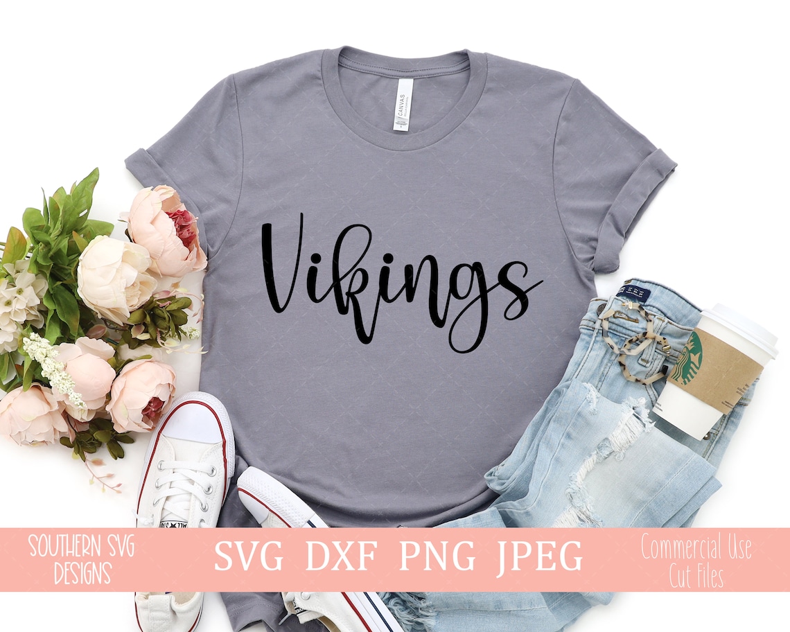 Vikings Svg~vikings Cut File Svg~vikings Football Svg~digital Cut File ...