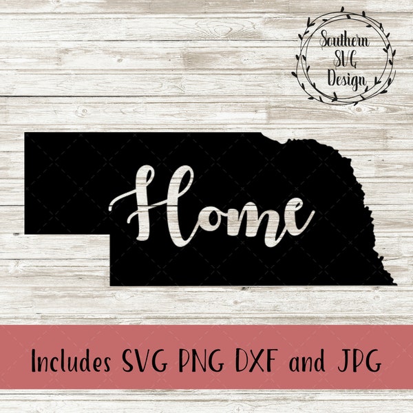 Svg Nebraska - Etsy