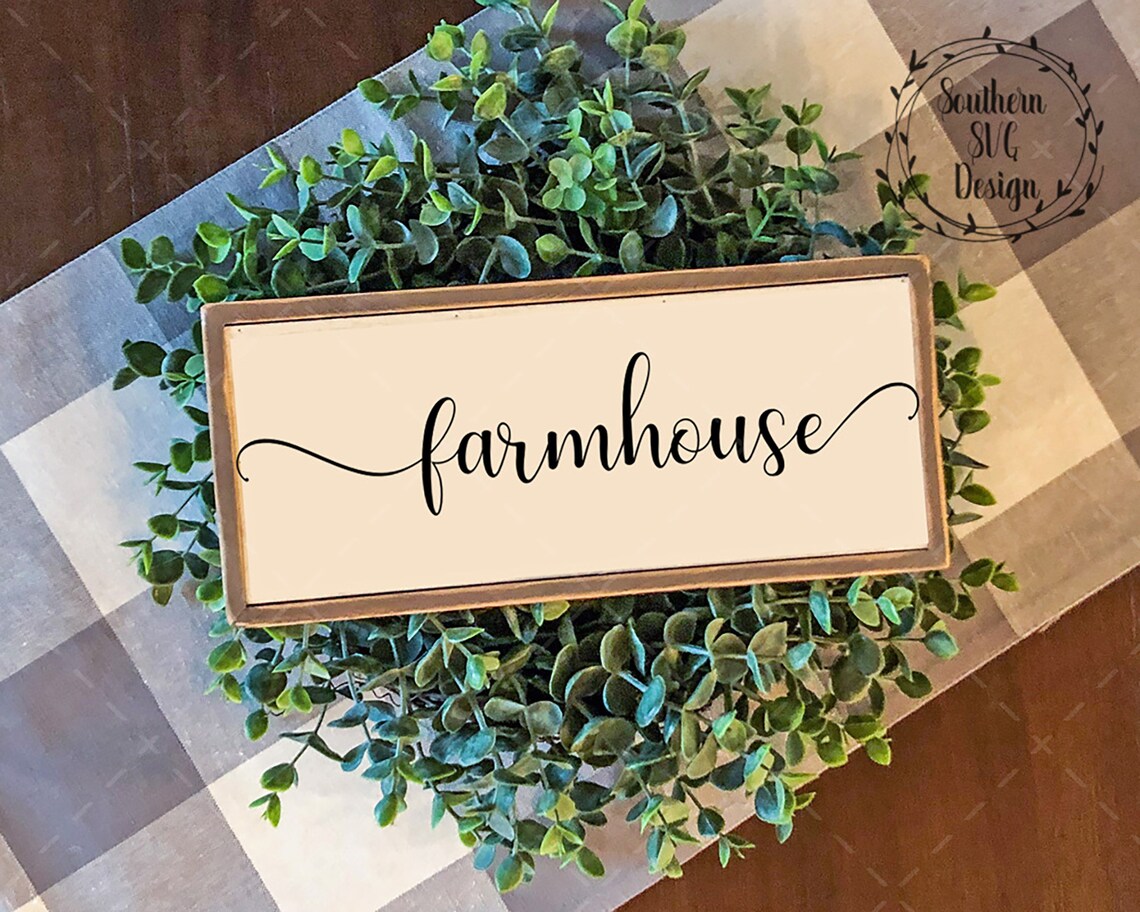Farmhouse SVG Fileincudes Svg Png Dxf and Jpegsvg Cut | Etsy