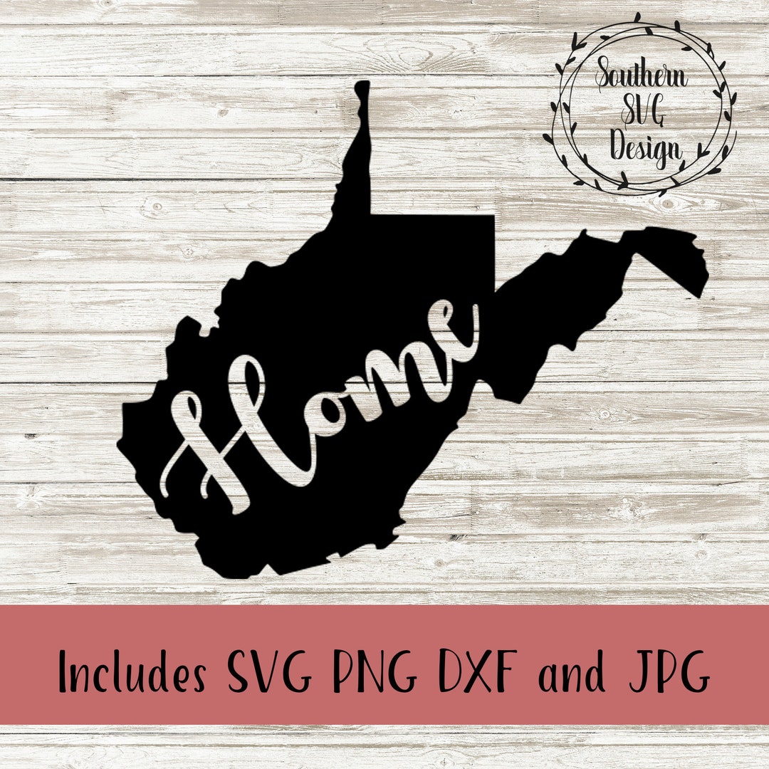 West Virginia Svg~west Virginia State Svg~west Virginia State Dxf~west ...